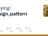 Github Gzcying Design Pattern 设计模式