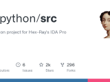 Github Idapython Src Idapython Project For Hex Ray S Ida Pro