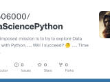 Github Ludo06000 Datasciencepython My Self Imposed Mission Is To Try