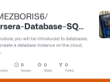 Github Gomezboris6 Coursera Database Sql For Datascience With Python