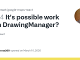 It S Possible Work With Drawingmanager Issue 424 Fullstackreact