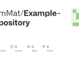Github Cammat Example Repository