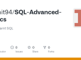Github Archit94 Sql Advanced Topics Apply Learnt Sql