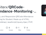 Github Xjupiterx Qrcode Attendance Monitoring Using Html Css Js Php