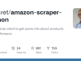 Github Tducret Amazon Scraper Python Non Official Client To Get Some