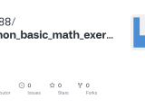 Github Ried88 Python Basic Math Exercises