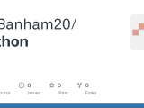 Github 20banham20 Python