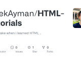 Github Tarekayman Html Tutorials Notes I Take When I Learned Html