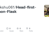 Github Chakshu061 Head First Python Flask