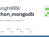Github Avsingh999 Python Mongodb Python With Mongodb For Beginner