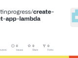 Github Ankitinprogress Create React App Lambda