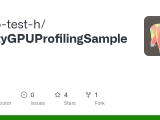 Github Mao Test H Unitygpuprofilingsample