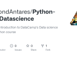 Github Beyondantares Python For Datascience A Brief Introduction To