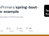 Github Techprimers Spring Boot Https Example Spring Boot With Https