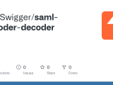 Github Portswigger Saml Encoder Decoder