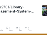 Github Razor2701 Library Management System Using Barcode Scanner