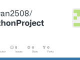 Github Savan2508 Pythonproject
