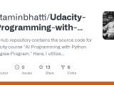 Github Basitaminbhatti Udacity Ai Programming With Python Ai