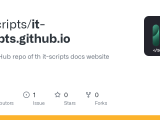 It Scripts Github Io Pages It Crafting Tipps And Tricks Webhook Setup