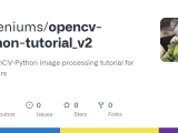 Releases Milleniums Opencv Python Tutorial V2 Github