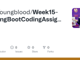 Github Jaxyoungblood Week15 Springbootcodingassignment