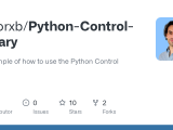 Github Simorxb Python Control Library An Example Of How To Use The