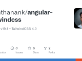 Github Manthanank Angular Tailwindcss Angular V19 1 Tailwindcss 4 0