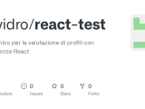 Github Devidro React Test Test Tecnico Per La Valutazione Di Profili