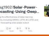 Github Chirag1902 Solar Power Forecasting Using Deep Learning