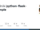 Github Skodnik Python Flask Example