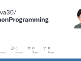 Github Astitva30 Pythonprogramming
