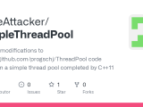 Github Coreattacker Simplethreadpool Further Modifications To Https