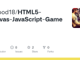 Github Rwgood18 Html5 Canvas Javascript Game