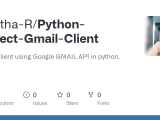 Github Nantha R Python Project Gmail Client Gmail Client Using