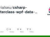 Github Tutorialseu Csharp Masterclass Wpf Data Binding