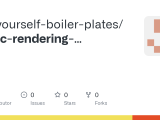 Github Devyourself Boiler Plates Basic Rendering Framework
