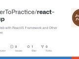 Github Bettertopractice React Setup Setup Web With Reactjs Framework