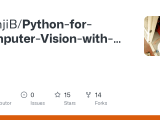 Github Ramjib Python For Computer Vision With Opencv And Deep Learning