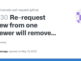 Re Request Review From One Reviewer Will Remove Other Reviewers