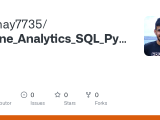 Github Akshay7735 Airline Analytics Sql Python