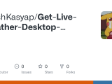 Github Anishkasyap Get Live Weather Desktop Notifications Using Python