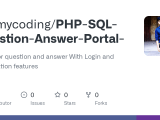 Php Sql Question Answer Portal Home Php At Master Seemycoding Php