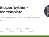 Github Semihsezer Python Starter Template Python Starter Template