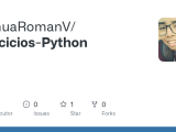 Github Joshuaromanv Ejercicios Python