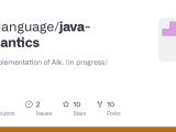 Github Alk Language Java Semantics Java Implementation Of Alk In
