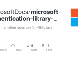 Github Microsoftdocs Microsoft Authentication Library Java рџ љ