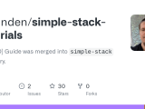 Github Zhuinden Simple Stack Tutorials Moved Guide Was Merged Into