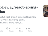 Github Deepdevjay React Spring Invoice This Is The Full Stack