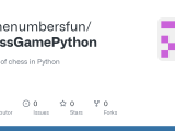 Github Cubingfun Chessgamepython A Game Of Chess In Python