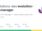 Github Jasolutions Dev Evolution Pro Manager Evolution Pro Manager